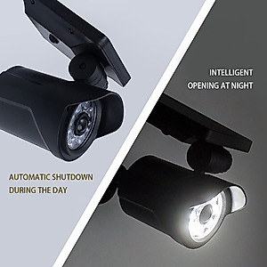 OUTOFDARK Solar Motion Sensor Lights, 8 LED Security Lights,500 Lumen Solar Flood Lights for Garage Yard Driveway Pathway