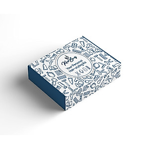 KKOCH BEAUTY 3 Way Mirror with LED Lights, Haircutting Kit, 360 Mirror for Braiding and Makeup, Mirror to See Back of Head, Self Cut for Men Women Kids