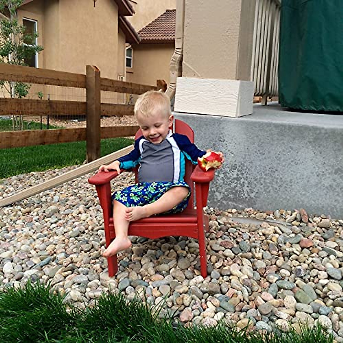 Little Colorado Classic Toddler Adirondack Chair – Easy Assembly Kids Adirondack Chair/Safe for Children/Handcrafted in The USA (Unfinished)