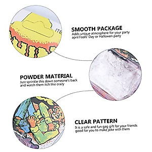 ibasenice 36 pcs Novel Interesting Kid Man Prop Pretend Itching Joke Spray Birthday Gag Play Halloween Powder Liquid Woman Props Trick Day Safe Supplies Supply Toy Surprise Funny Chic