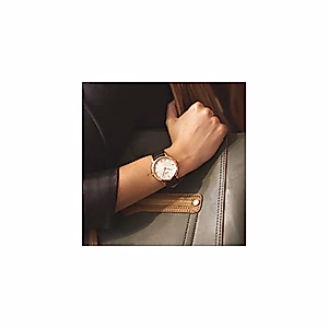 Bulova Men's Classic 3-Hand Calendar Date Quartz Leather Strap Watch, Buckle, 37mm