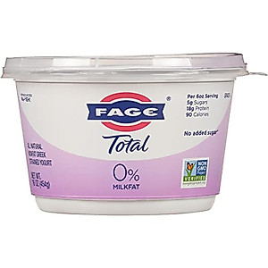 FAGE Total Greek Yogurt, 0% Nonfat, Plain, 16 oz