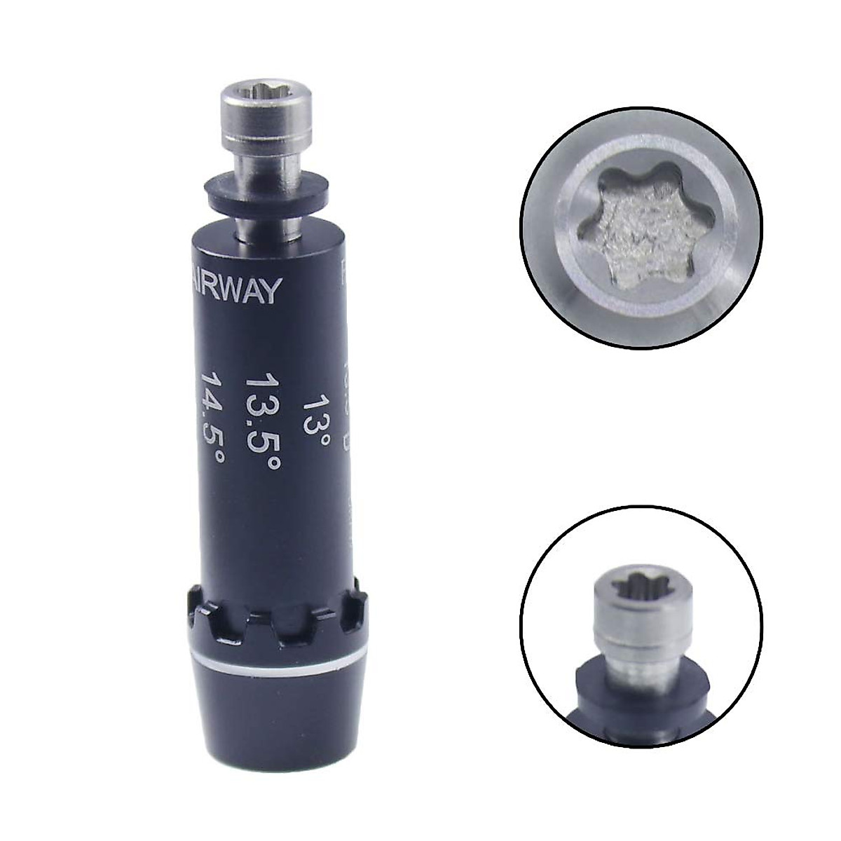 Seacloud 1PC Golf Adapter Sleeve 0.335 RH for Cobra F6 F7 F8 Fairway Wood 13-16°