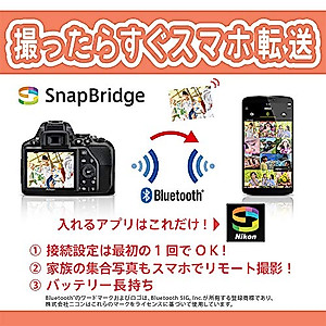 Nikon D3500 24.2MP DX-Format DSLR Digital Camera Double Zoom Lens Kit with 18-55mm f/3.5-5.6 and 70-300mm f/4.5-6.3 Lenses - (Japan Import)