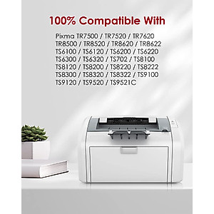 280 281 Ink Cartridges Black/Color XXL Compatible for Canon PGI-280XXL CLI-281XXL Replacement for PIXMA TR8520 TS6320 TS9120 TS6220 TR7520 TR8500 TS8320 TR8620 TS6120 TS8220 TS6300 TS8120 (5 Pack)