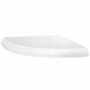Swanstone ES-2-010 Corner Soap Dish, White Finish