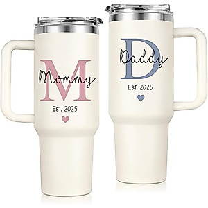 Personalized Custom Mama Tumbler, Mama Tumblers With Handle And Straw, Mothers Day Tumbler Gifts, Mommy Cups, Gifts For Moms, Birthday, Christmas