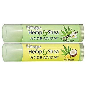 Blistex Hemp & Shea Hydration, 2 count