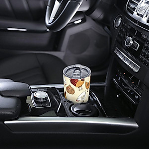 A Brood Of Chickens 20oz Tumbler Stainless Steel Vacuum Insulated Double Wall Travel Tumbler, Durable Insulated Coffee Mug, Thermal Cup With Lid and Straw for Hot & Cold Drinks