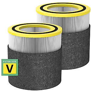 FLT151 H13 Filter V Compatible with AC3000, AC151, AP3151, AC3000W, AC151W, AIRSAFE Series, FLT151