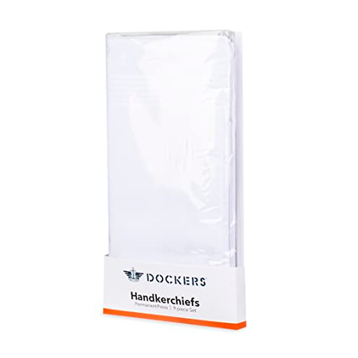 Dockers Mens Cotton Gift Set Fashion Classic Handkerchiefs, White, 13 Piece US