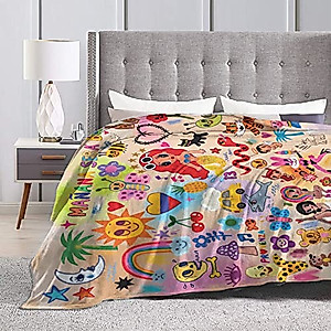 Blanket Ultra Soft Fleece Blankets Lightweight Flannel Throw Blankets for Sofa Couch Living Room