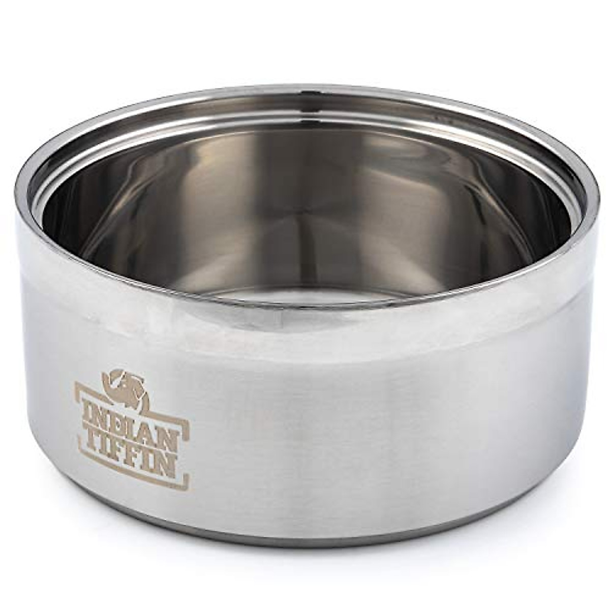 Indian-Tiffin 3 Tier Stainless Steel Eco-Box with 3 Piece Cutlery Set