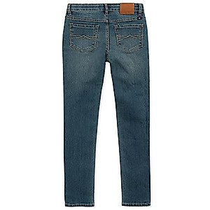 Lucky Brand Girls' Stretch Denim Jeans, Skinny Fit Pants with Zipper Closure & 5 Pockets, Ada Wash, 14