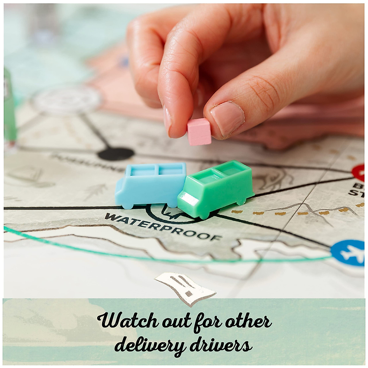 USPS Great American Mail Race: A Letter-Carrying Family Board Game for Kids 10+ and Adults