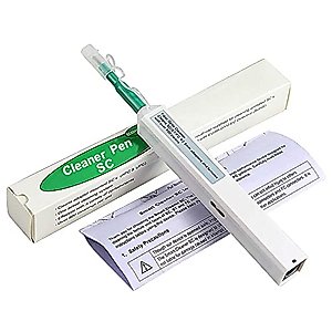 TUTOOLS Fiber Optic Cleaner,Fiber Optic connectors Cleaning,Fiber Optic Cleaner Pen with 800+ Cleans for 2.5mm SC/ST/FC Ferrules Push Type