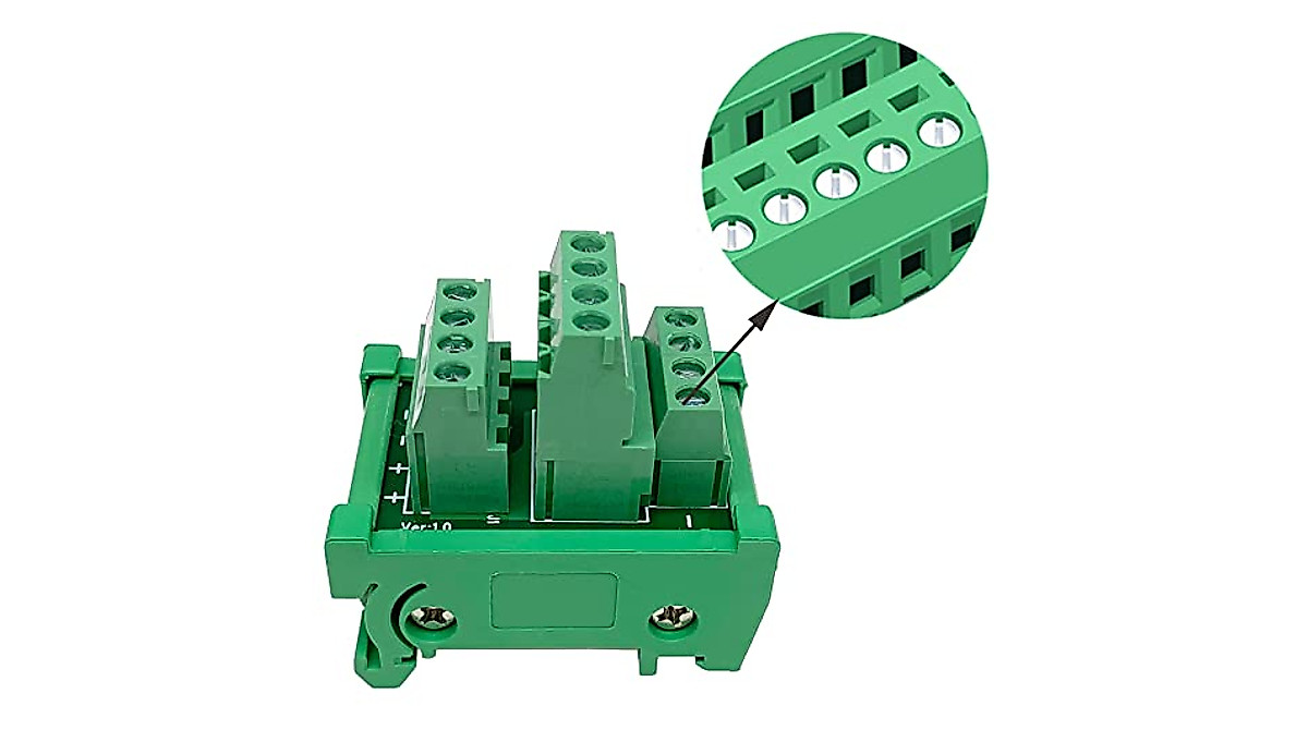 Jienk 2 in 4 Out Terminal Block - 25A Power Distribution