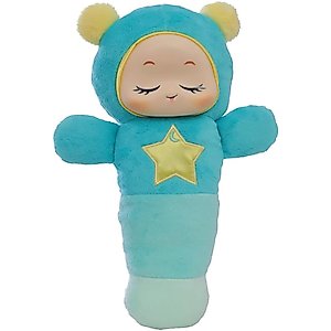 Playskool Glo Worm SmartSense Cry Sensor and Voice Recordable Soft Stuffed Soother Toy for Newborn, Baby, and Toddler (Amazon Exclusive)
