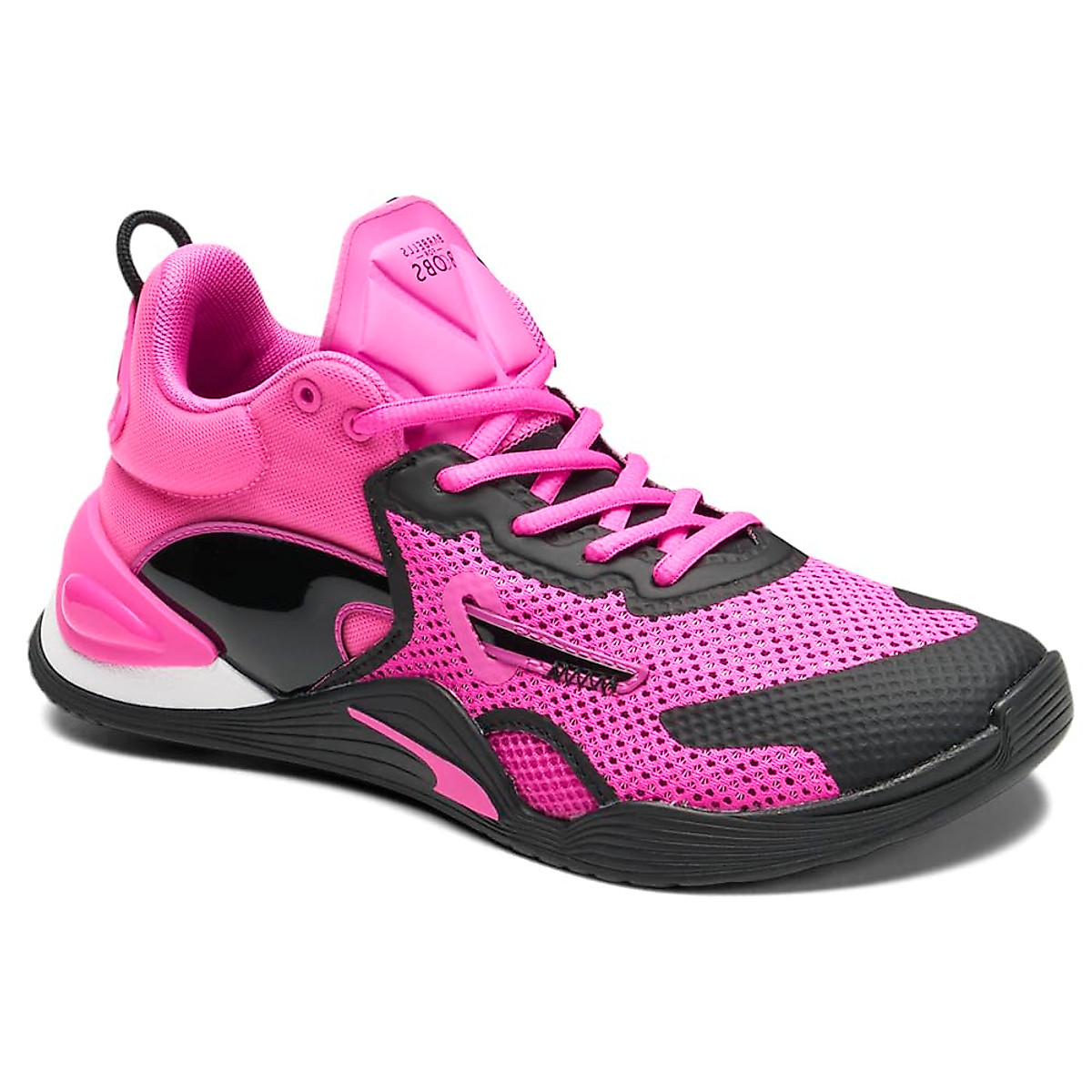 PUMA Women's Fuse X Barbells for Boobs WN's Cross Trainer, Luminous Pink Black, 7