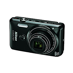 Nikon COOLPIX S6900 Digital Camera with 12x Optical Zoom and Built-In Wi-Fi (Black)