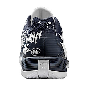 WILSON Rush Pro 4.0 Hope NYC Edition Tennis Shoe Navy/White 7.5 B (M)
