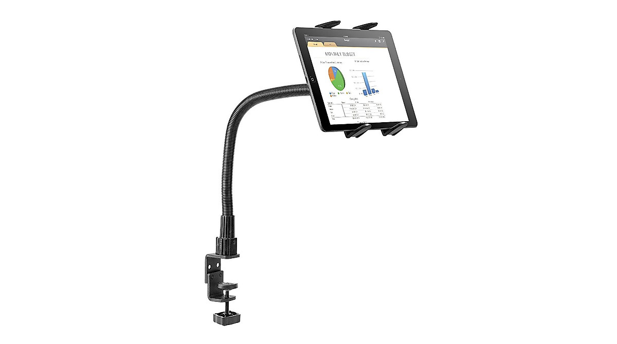 ARKON Heavy-Duty Tablet Mount with Flexible Gooseneck