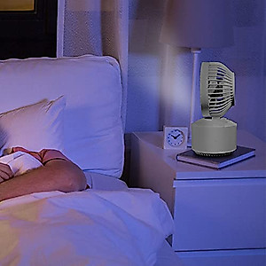 BIGTREE USB Portable Mini Misting Fan,Desktop Table Fan with 350ML Large Water Tank，Cooling Misting Fan for Working,Travel,Office, Outdoor