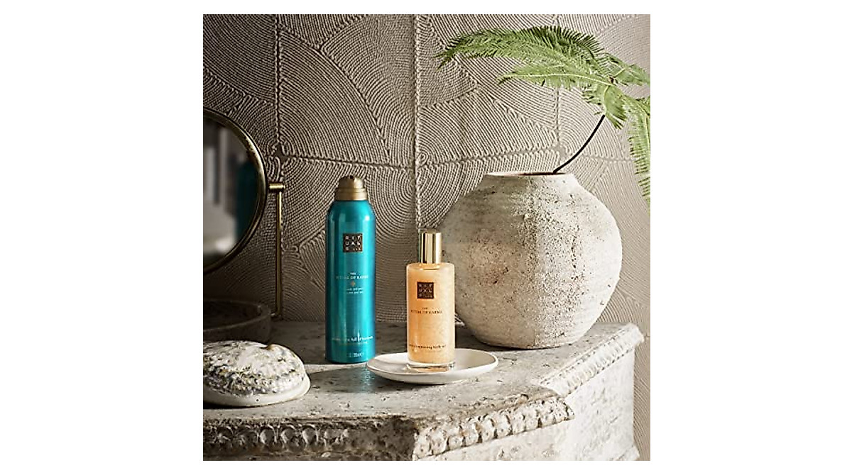RITUALS Karma Body Shimmer Oil with White Tea & Lotus - Radiant Glow