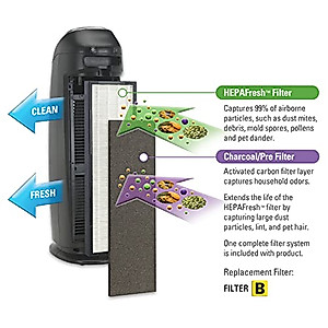 PureGuardian AP2200CA Air Purifier with HEPAFresh Filter, 22-Inch Tower