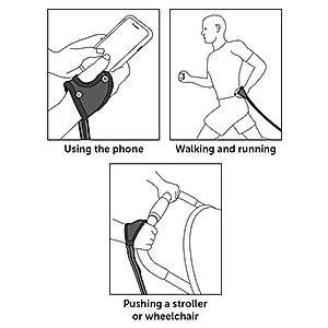 PetSafe Sport Leash, Durable Nylon Leash with Unique Padded Hand Wrap Handle to Help Keep Hands Free for Running or Walking, for Dogs up to 75 lb., Red