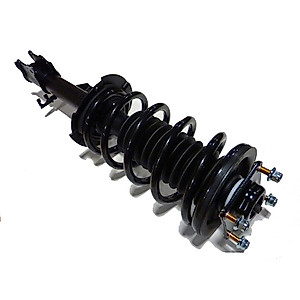 DTA 70032 Full Set 2 Front Complete Struts with Springs and Mounts + 2 Rear Shocks 4-pc Set Compatible with 2001-2006 Mazda Tribute, 2005-2007 Mercury Mariner, 2001-2007 Ford Escape