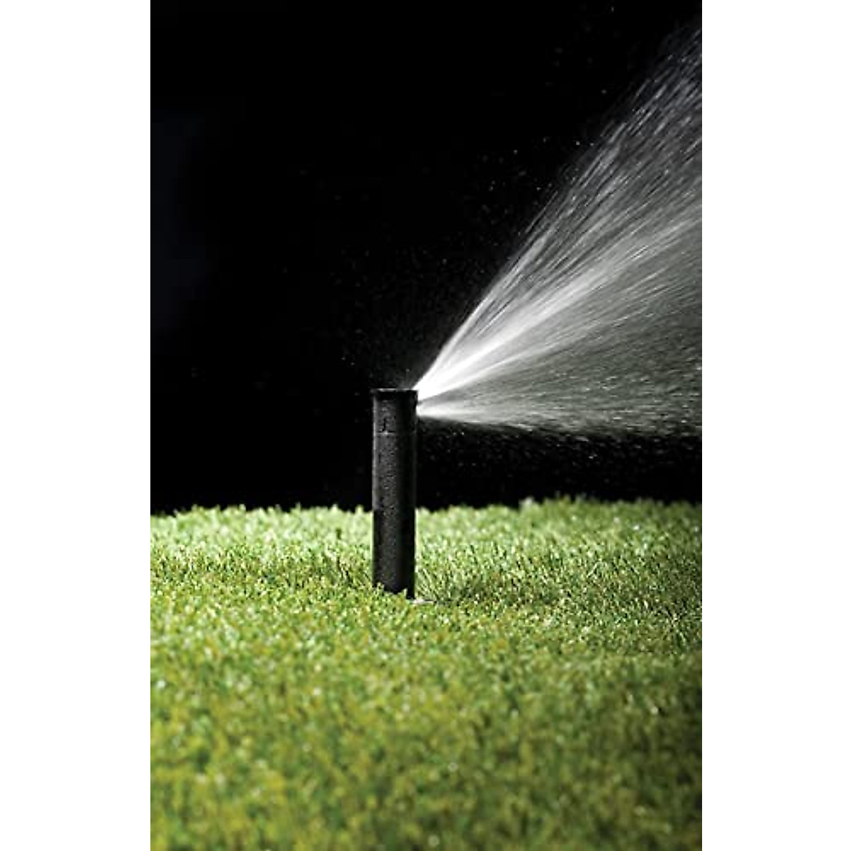 Rain Bird 1802QDSPRS Pressure Regulating (PRS) Professional Dual Spray Pop-Up Sprinkler, 90° Quarter Circle Pattern, 8' - 15' Spray Distance, 2" Pop-up Height , Black