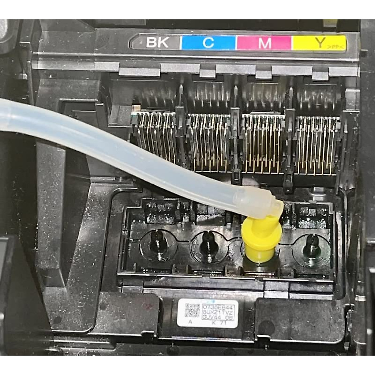 VC DTF Printhead Cleaning Kit Printer Nozzle Cleaner Fluid Solution Print Head Flush Cleaning for Epson Piezo Printhead (100ml/per Bottle) Full Kits