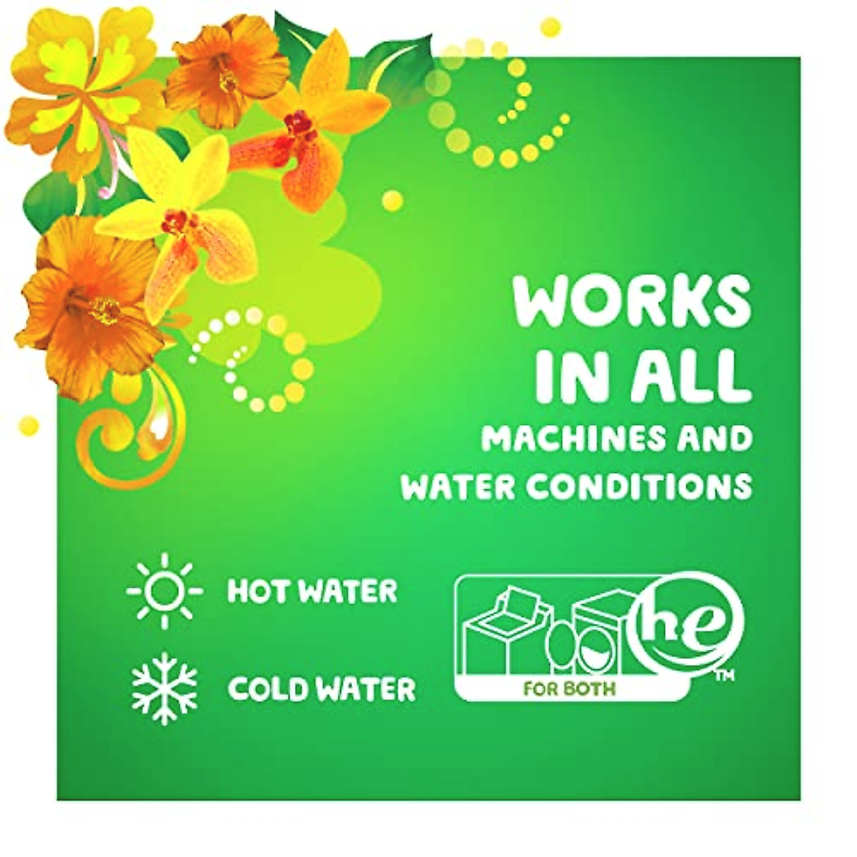 Gain + Aroma Boost Laundry Detergent Liquid Soap, Island Fresh Scent, 107 Loads, 154 Fl Oz, He Compatible