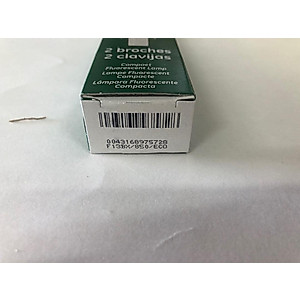 (case of 10) GE 97572 Ecolus Biax T4, F13BX/SPX50, 2 Pin GX23 Base, 5000K Color Temp, 13 watt, 784 lumen, plug-in compact fluorescent light bulb