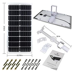 YQL Solar Street Light Outdoor 300W Parking lot Light Waterproof Dusk to Dawn Motio Sensor Large Big Bright Commercial Solar Powered Ligth White for Outside