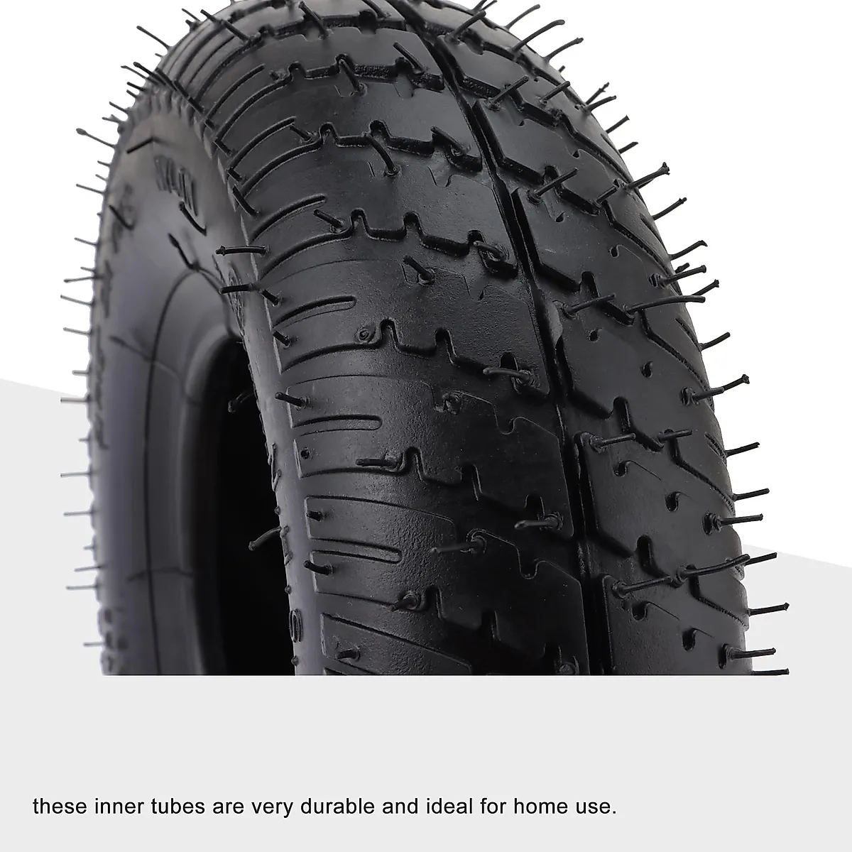 GOOFIT 2.80/2.50-4 280/250-4 2.80-4 Tire Tyres Metal Curved mouth valve TR87 For Electric Pneumatic Air Filled Hand Truck Utility Cart for Old Man Razor bike Scooter wheelbarrows trolleys