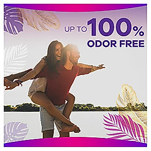 Always Radiant Daily Pantiliners Panty Liners for Women, Long Absorbency, Up to 100% Odor-free, 92 Count