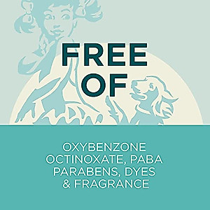 Coppertone Pure and Simple Kids Sunscreen Lotion, Zinc Oxide Mineral Sunscreen for Kids, Tear Free, Broad Spectrum SPF 50 Sunscreen, 6 Fl Oz Bottle