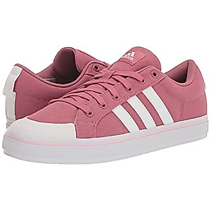 adidas Women's Bravada 2.0 Skate Shoe, Pink Strata/White/Almost Pink, 6.5