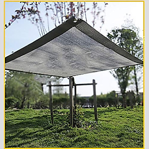 Shade Cloth Shade net Thickened Encrypted 90% Shade Cloth, Sunblock UV-Resistant, with Grommets, for Patio Lawn, Balcony Privacy Sunblock Screen Mesh