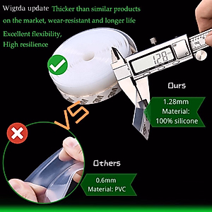 Updated Weather Stripping Door Seal, Door Draft Stopper Silicone Seal Strip for House and Glass Shower Doors for Windows Gaps of Collision and Side, Window Insulation for Winter