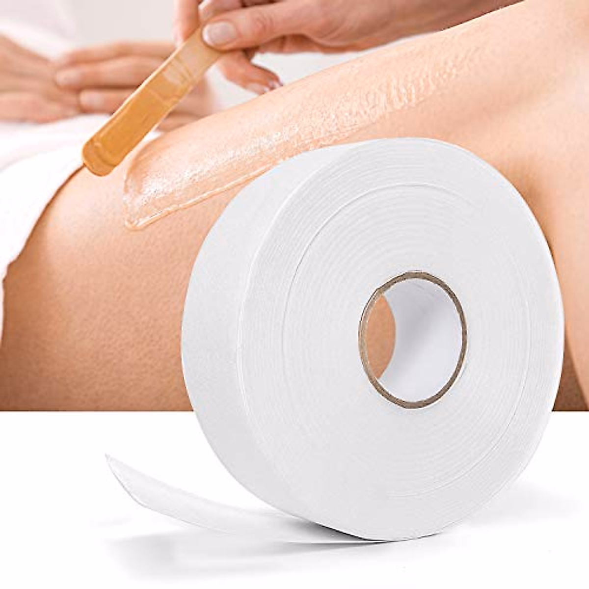 Vumdua Non-Woven Wax Strip Roll for Body, Facial, Leg Hair Removal (2.76" X 100Yd)