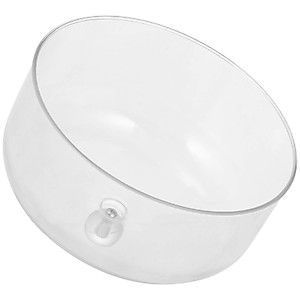 Yardwe Round cake display cover Clear Cake Dome Plate Cover Cake Display Stand Food Plate Lid Cover Cake Serving Platter Cheese Dish Holder food protector cover Cover cake dome cover