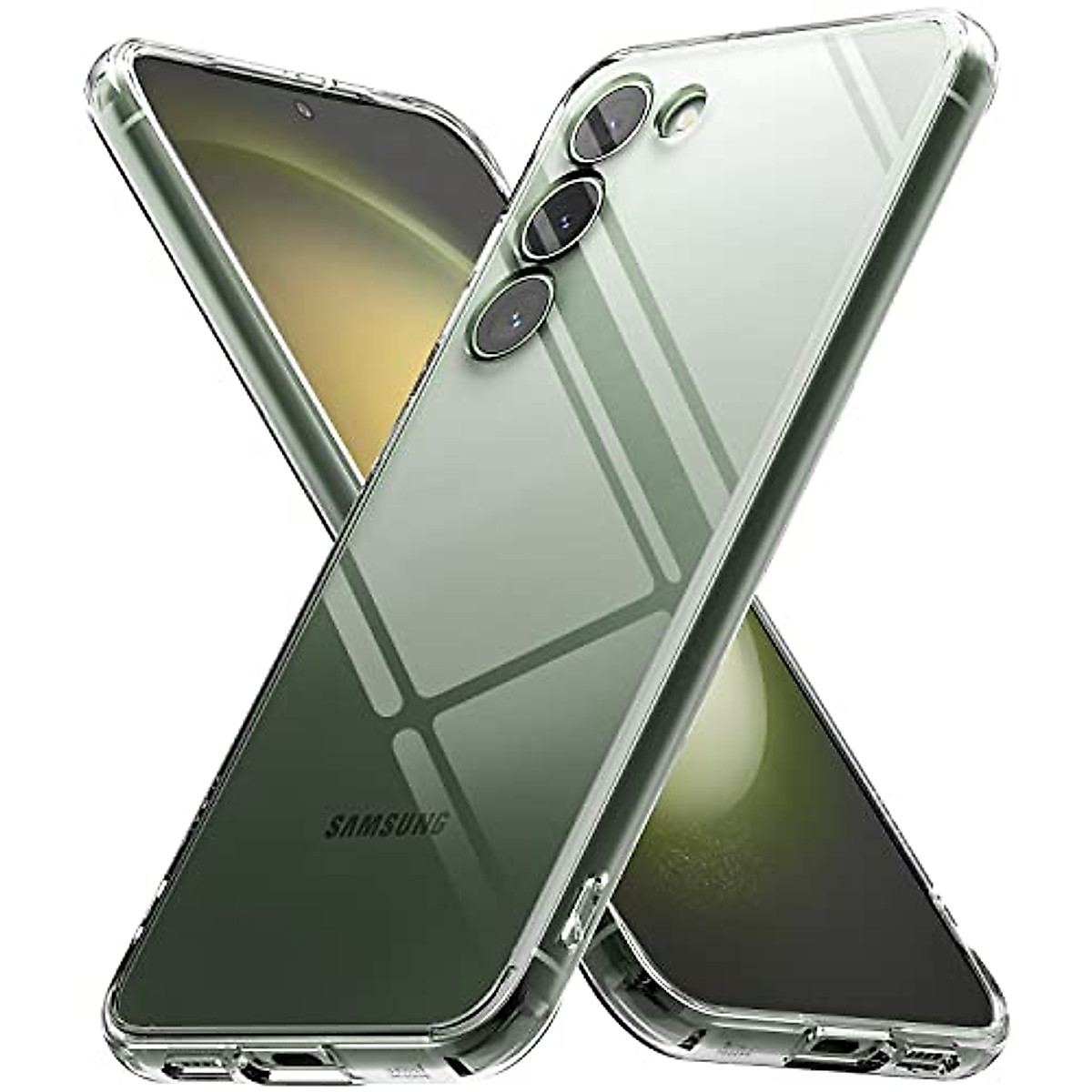 Ringke Fusion [Display The Natural Beauty] Compatible with Samsung Galaxy S23 Case 5G, Transparent Phone Cover for Women, Men, Shockproof Bumper Designed for S23 Case - Clear