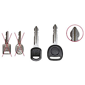 BOLT 7018445 5/8" Receiver Lock for early model Chevrolet, GMC, Hummer, Buick, Cadillac, Oldsmobile and Pontiac Keys