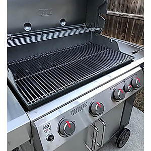 Replacement Parts for Weber Genesis II LX 400 SER II E-410 E-435 S-410 GBS S-435 S-440 LX E/S-440 & Genesis II 400, Kitchen-aid 720-0856V 740-0781, for Weber Genesis II Grill Grates 66089 66097, 3PCS