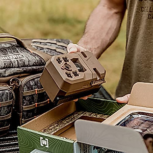 Moultrie Edge Cellular Trail Camera -Auto Connect - Nationwide Coverage - 720p Video with Audio - Built in Memory - Cloud Storage - 80 ft Low Glow IR LED Flash