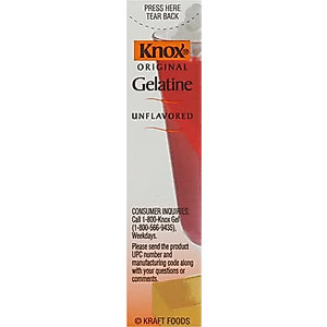 Knox Unflavored Gelatin (4 Envelopes)