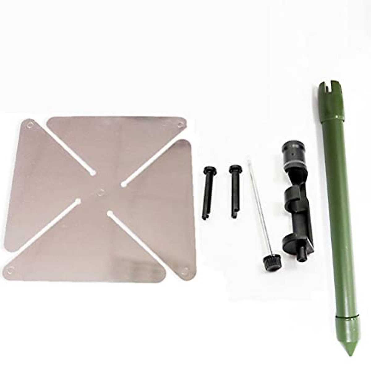 generic 2pcs Reflective Pinwheels with Stakes Bird Blinder Deterrent Windmill Scare Birds Device Away Sparkly Pin Wheel for Garden Outdoor Yard Decoration